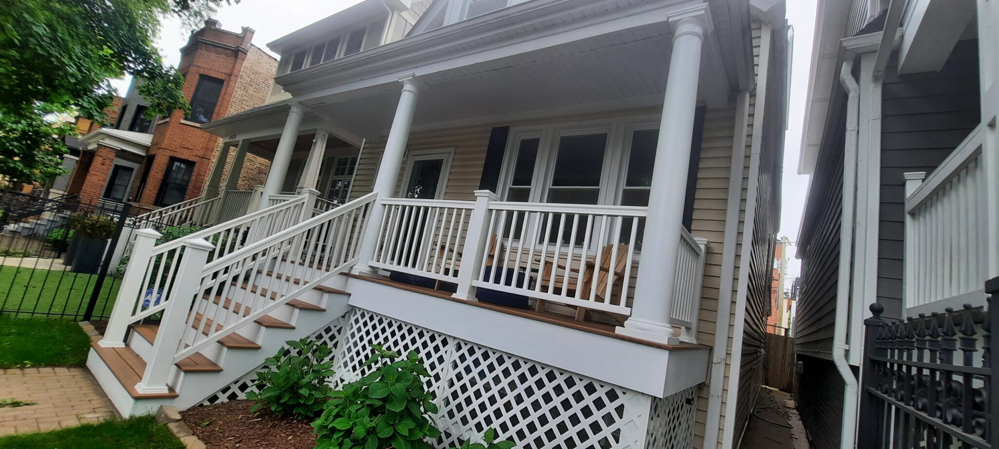 Chicago Building railing, 5 Beautiful ideas para la barandilla